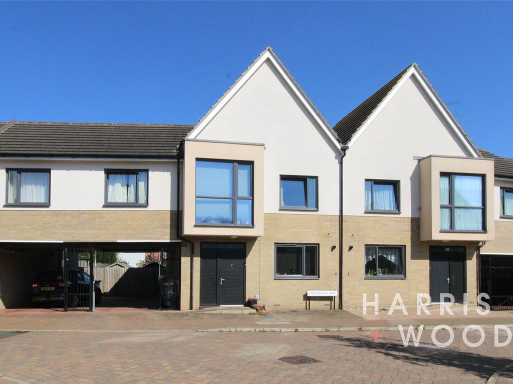 3 bed link detached house for sale in Endeavour Way, Colchester, Essex ...