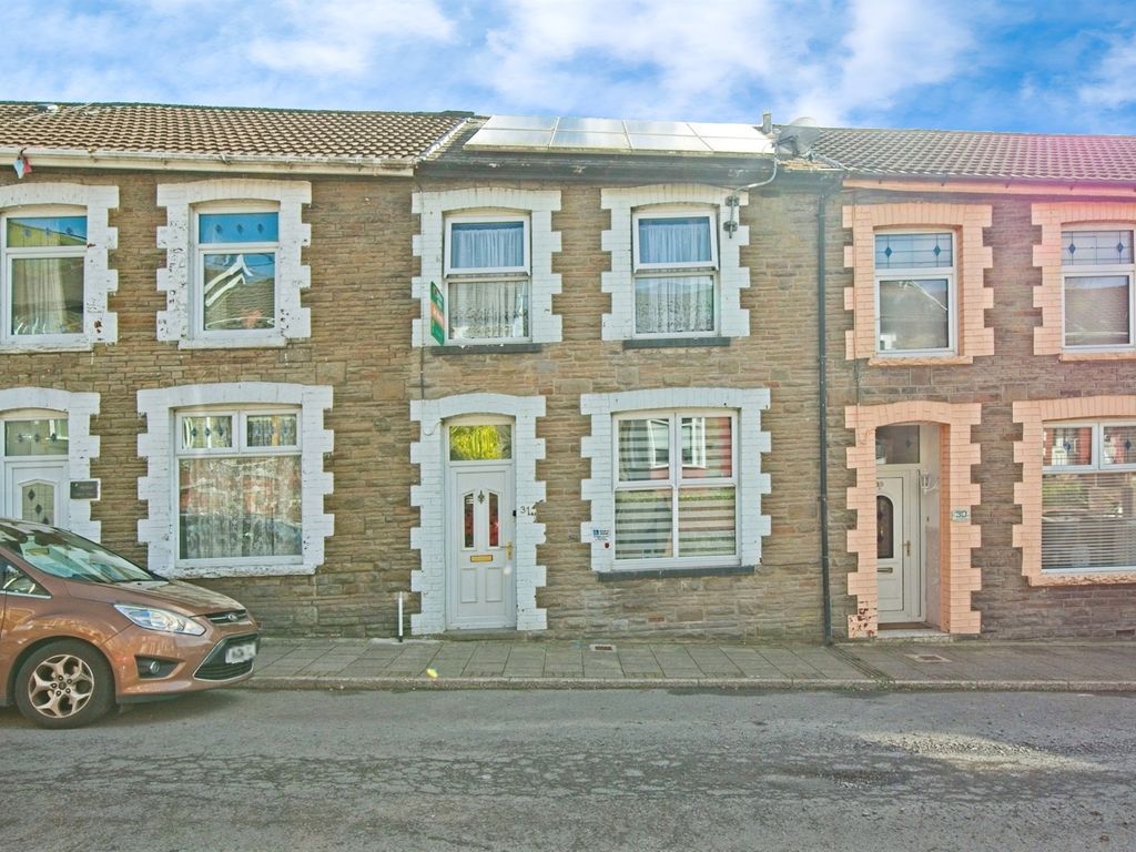 4 bed terraced house for sale in Turberville Road, Porth CF39, £130,000 ...