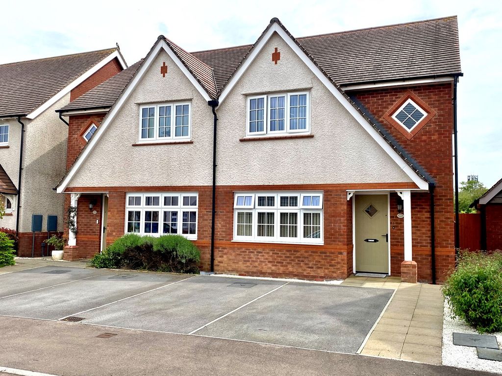 3 bed semi-detached house for sale in Capel Dewi Hall Road, Newport ...