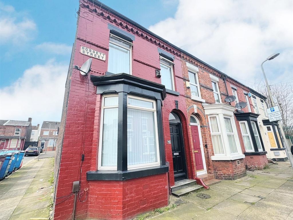2 bed end terrace house for sale in Rossett Street, Anfield, Liverpool ...