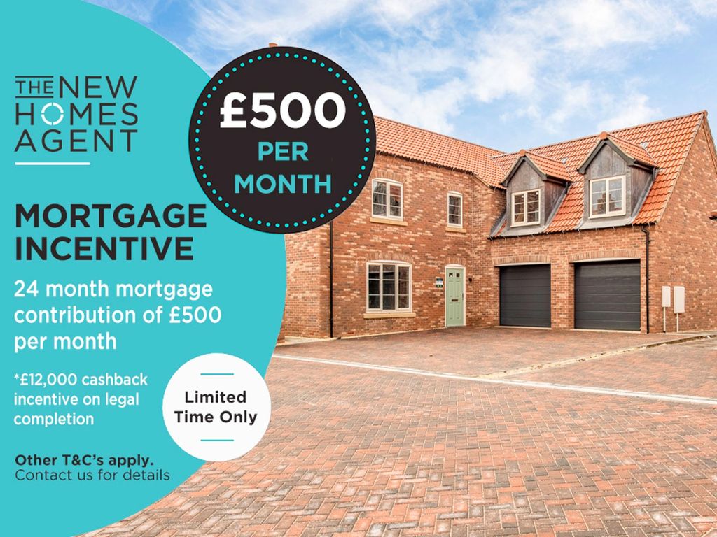New home, 4 bed detached house for sale in Plot 18, Woodlands Ridge ...