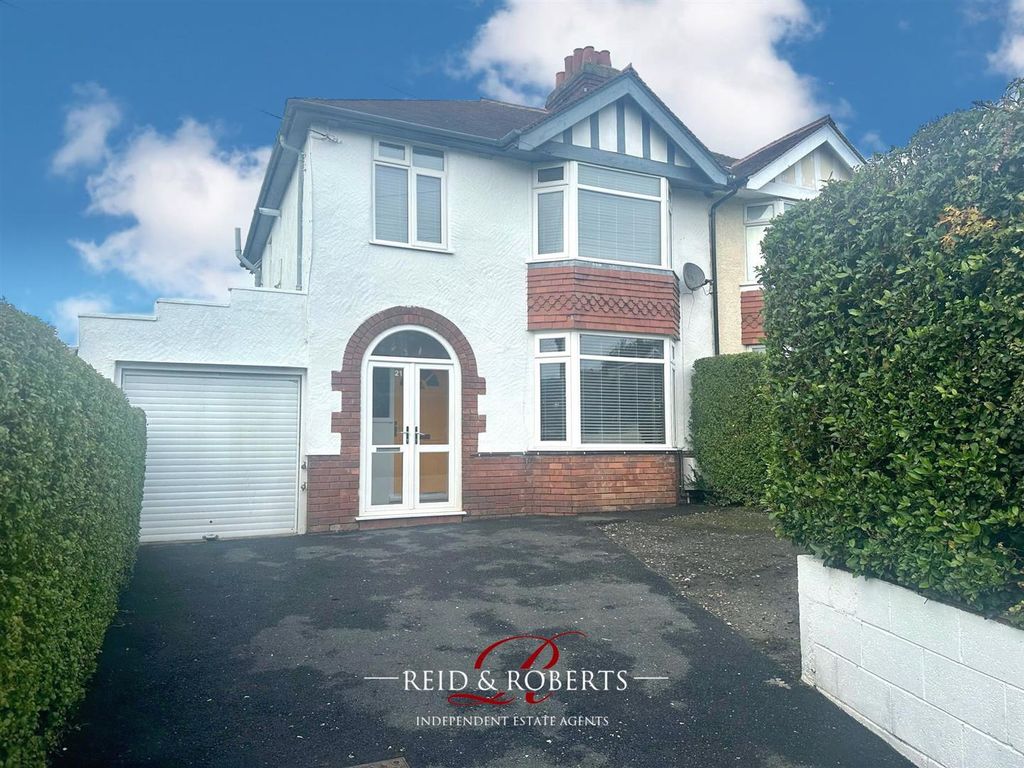 3 Bed Semi Detached House For Sale In Pen Y Maes Road Holywell Ch8 £