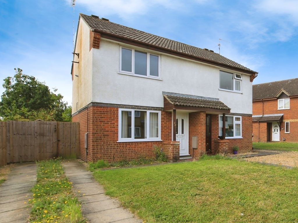 2 bed semi-detached house for sale in Peterhouse Crescent, March PE15 ...