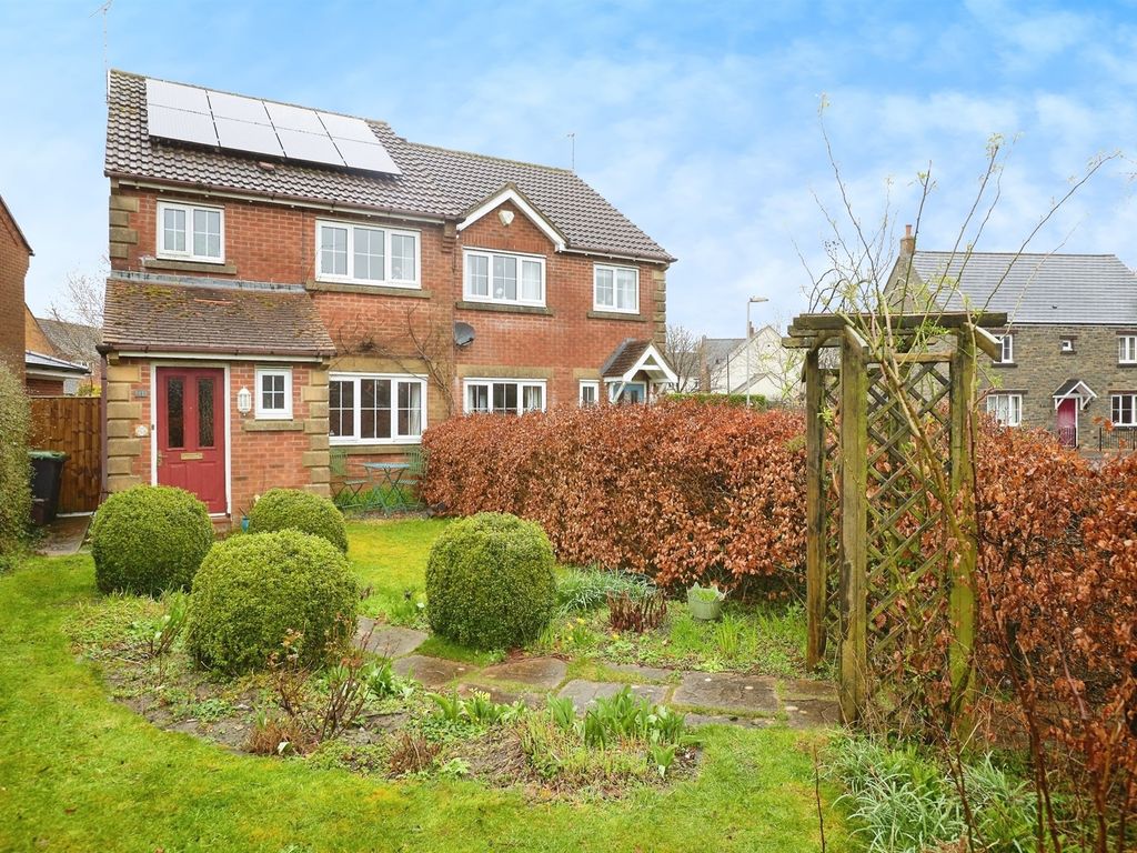 3 bed semi-detached house for sale in Gower Road, Shaftesbury SP7, £ ...