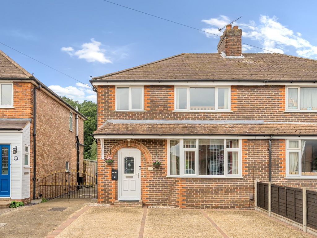 3 bed semi-detached house for sale in Rydes Avenue, Guildford, Surrey ...