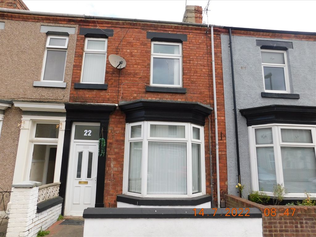 3 Bed Terraced House To Rent In Carlton Street Hartlepool Hartlepool