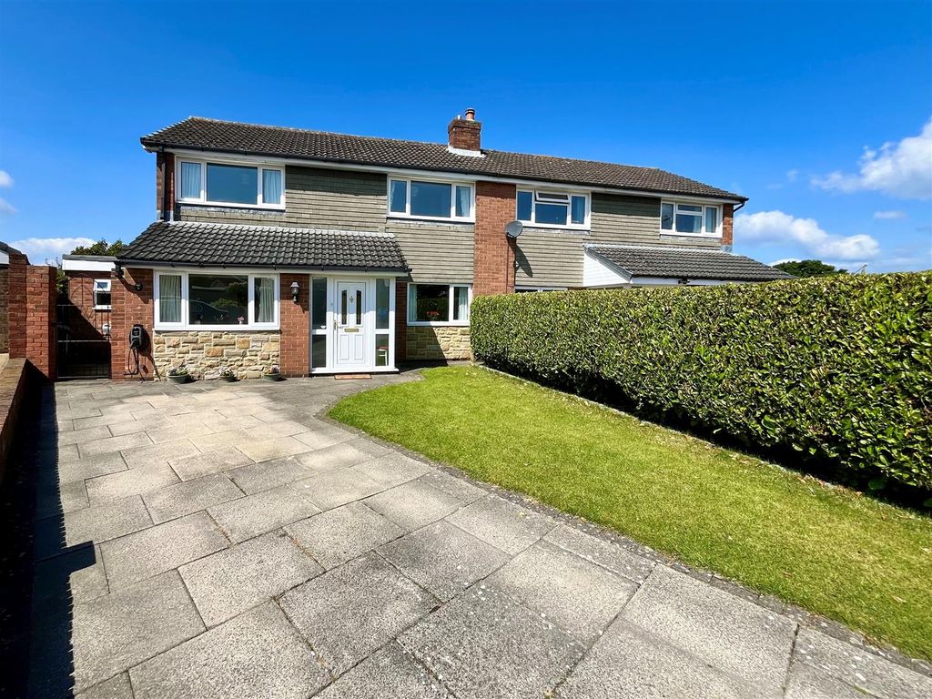 3 bed semi-detached house for sale in Manley Court, Garforth, Leeds ...