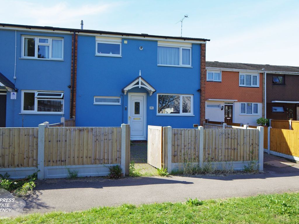 3 bed end terrace house for sale in Hereford Walk, Basildon SS14, £ ...
