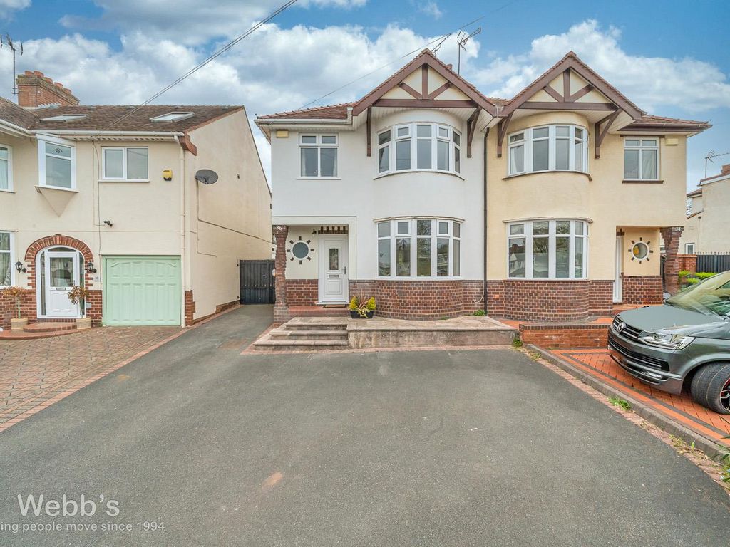 3 Bed Semi Detached House For Sale In Lower Road Hednesford Cannock