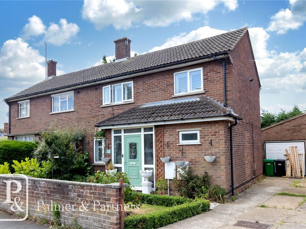 3 bed semi-detached house for sale in Hazelton Road, Colchester, Essex ...