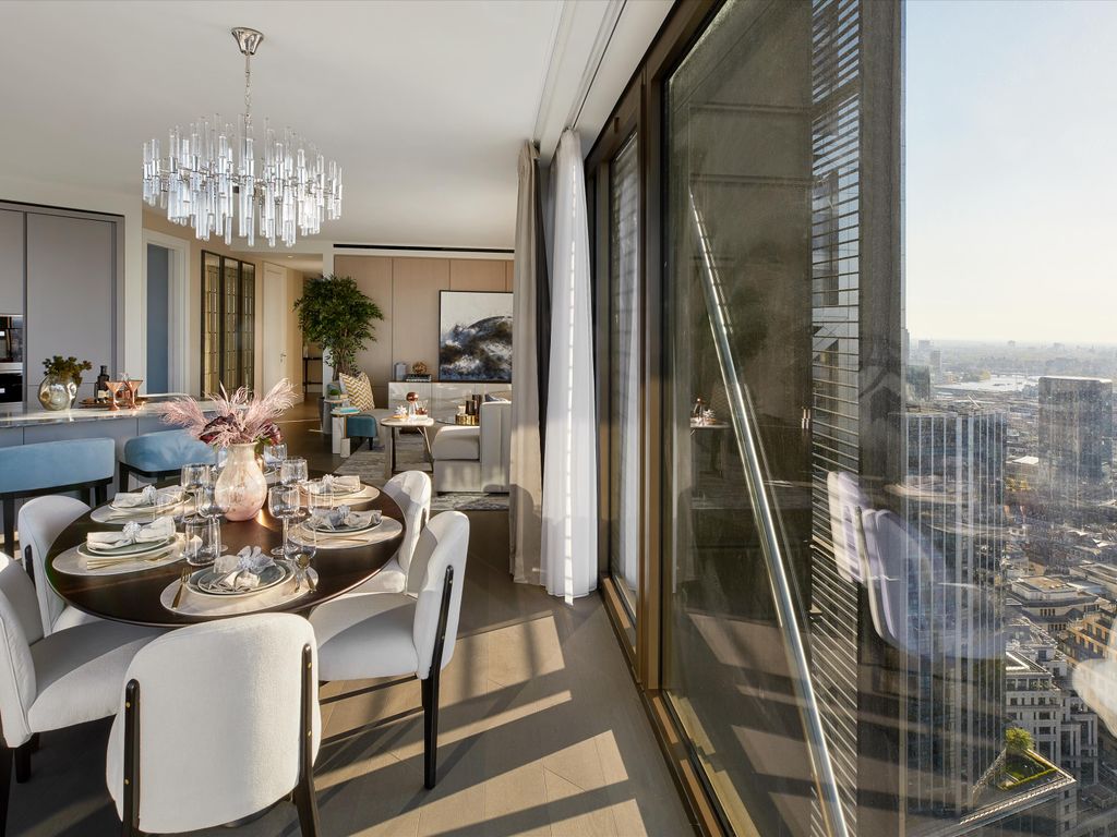 New home, 3 bed flat for sale in 34.02 One Bishopsgate Plaza, City Of ...