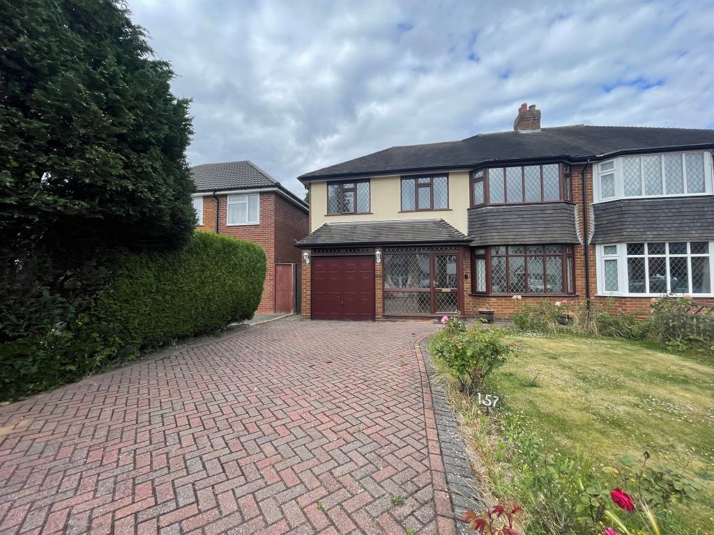 4 bed semi-detached house for sale in Longmore Road, Shirley, Solihull ...