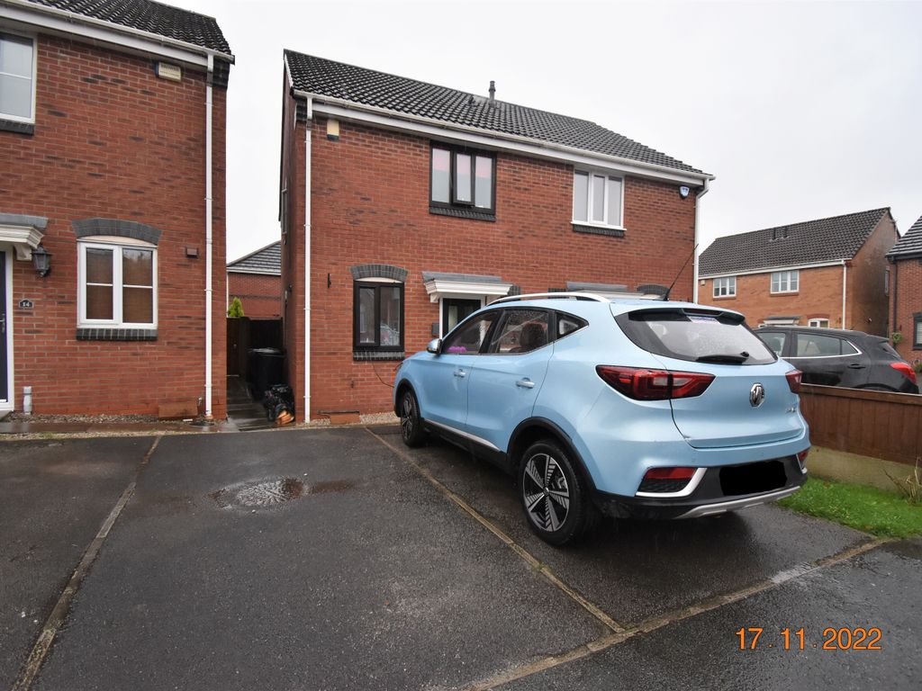 2 bed semi-detached house for sale in Crossfield Drive, Hindley WN2 ...