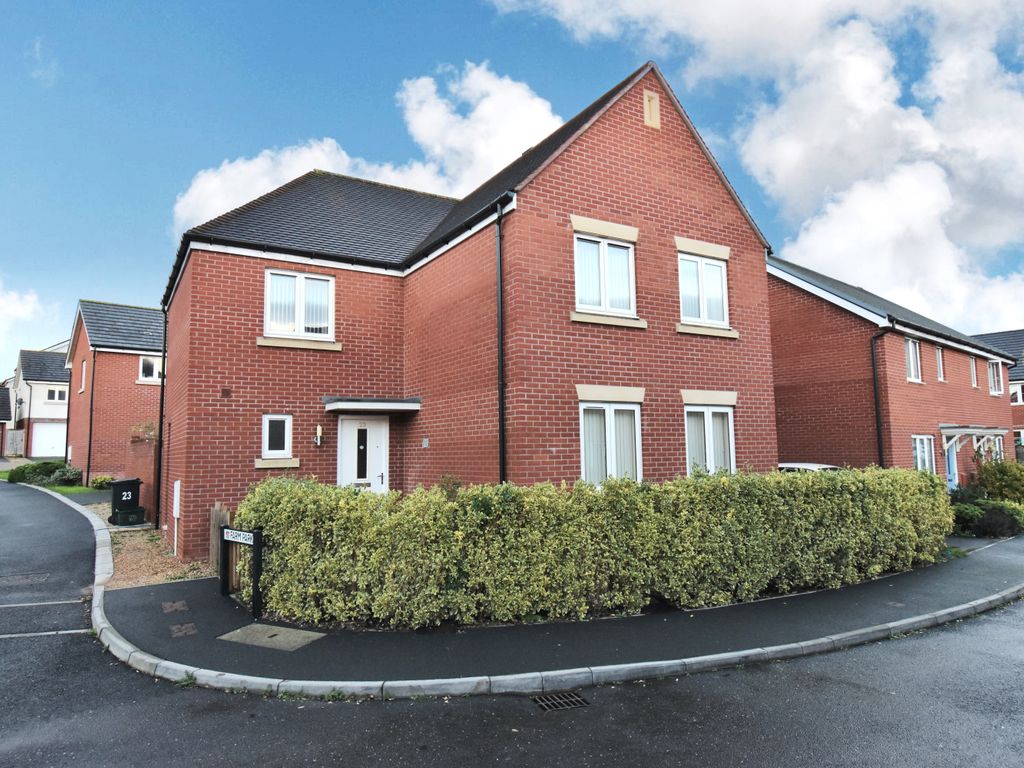 4 bed detached house for sale in Summer Meadow, Cranbrook, Exeter EX5 ...