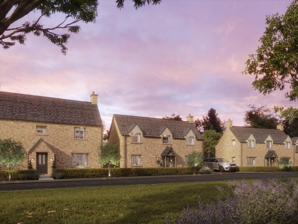 New home, 3 bed semi-detached house for sale in Little Rissington ...