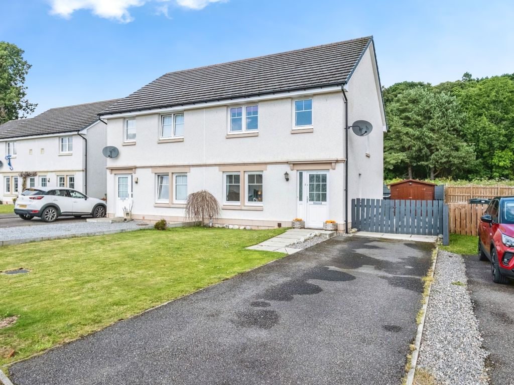 3 bed semi-detached house for sale in Round House Avenue, Inverness IV1 ...