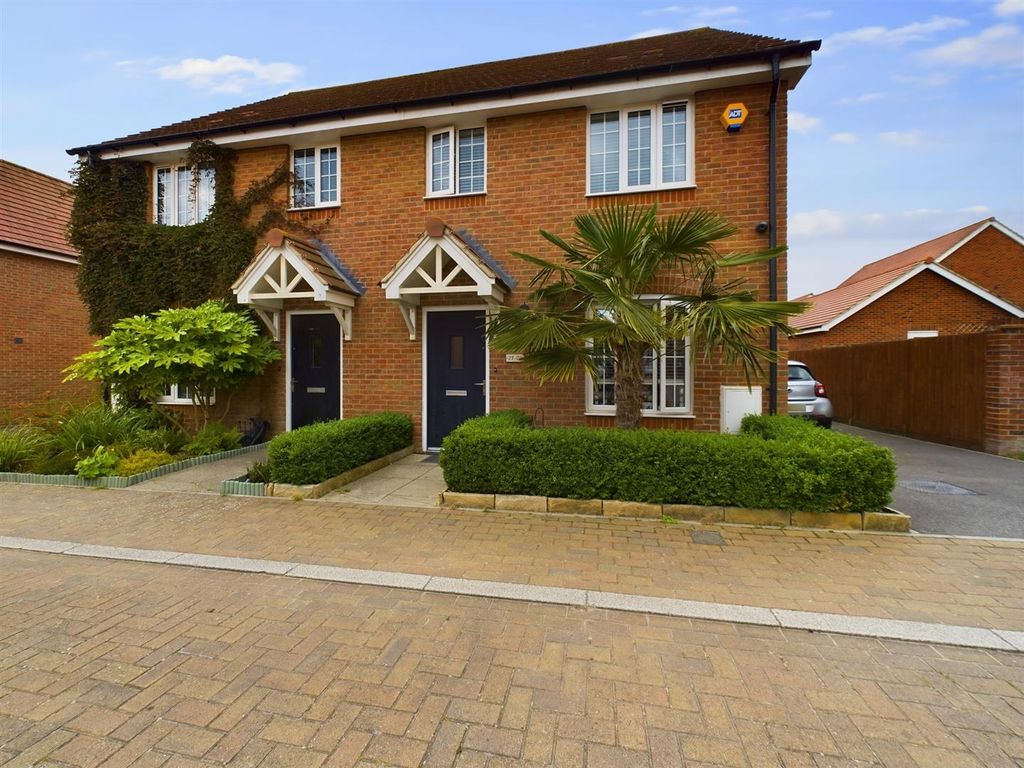 3 bed semi-detached house for sale in Jade Way, Crawley RH10, £450,000 ...