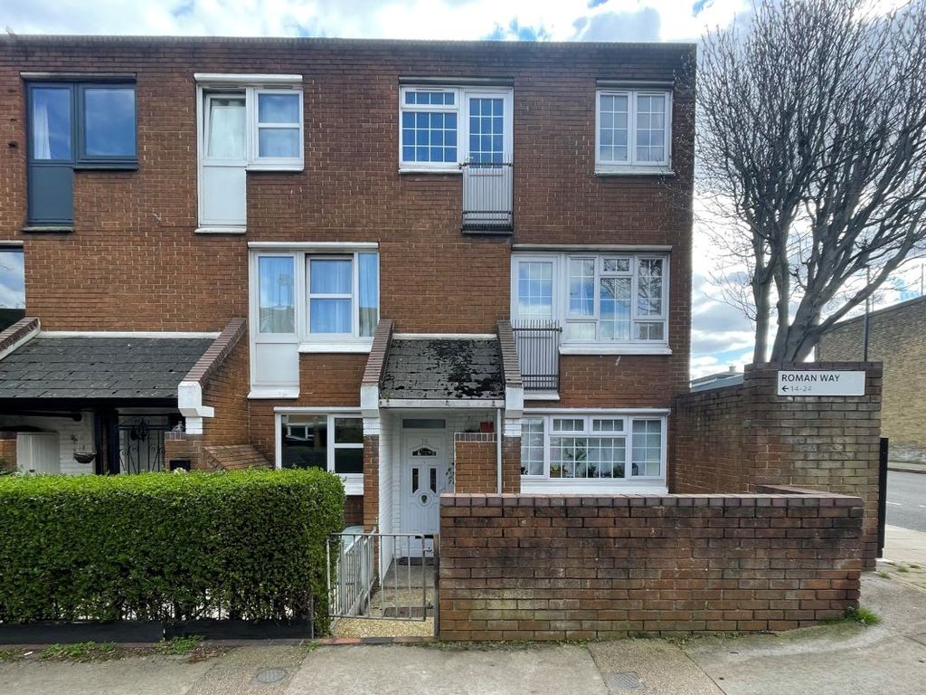 3 bed end terrace house for sale in 14 Roman Way, Highbury, London N7 ...
