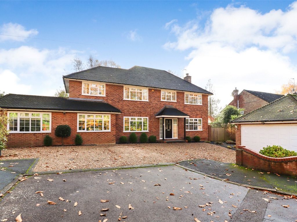 4 bed detached house for sale in Mulroy Drive, Camberley, Surrey GU15 ...