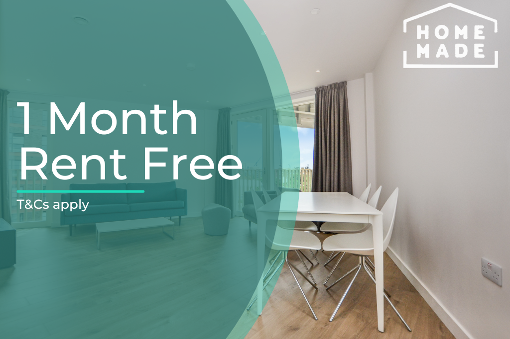 3 bed flat to rent in Merchant House, Stratford E20, £3,116 pcm - Zoopla