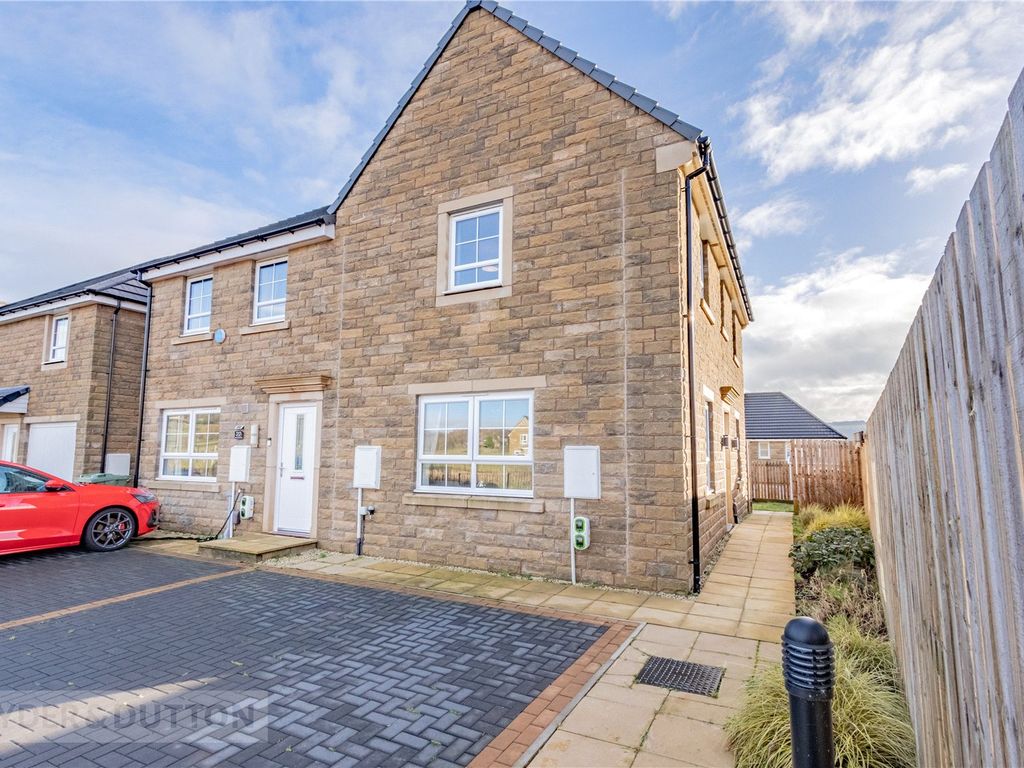 3 Bed Semi Detached House For Sale In Poppy Gardens Meltham Holmfirth