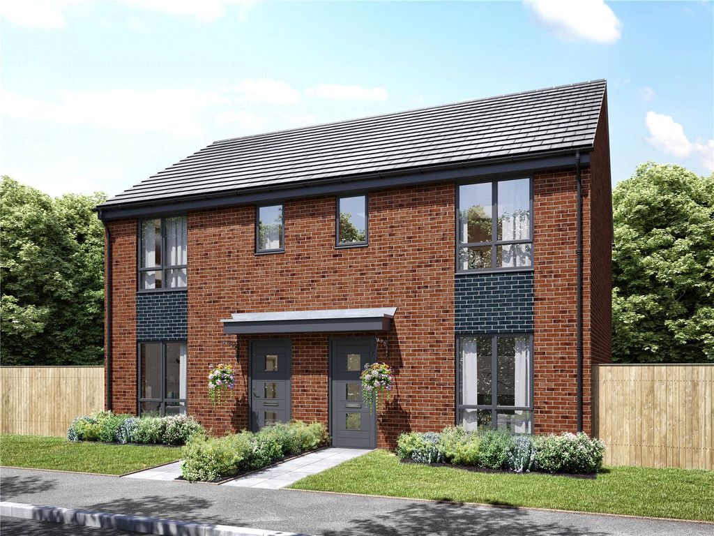 New home, 3 bed semi-detached house for sale in Plot 91 Cornbrook At ...