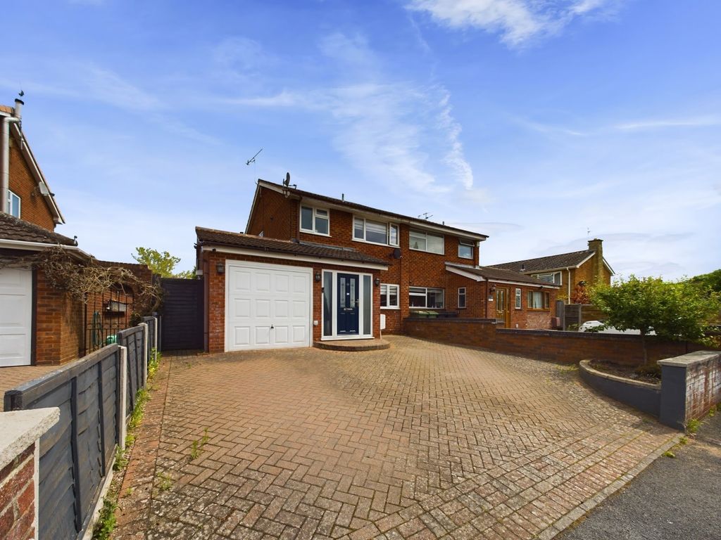3 bed semi-detached house for sale in Newbury Road, Worcester ...