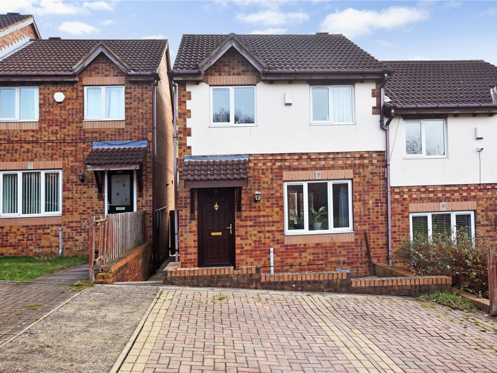 3 bed semi-detached house for sale in Phoenix Court, Soothill, Batley ...