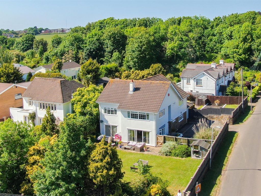 4 bed detached house for sale in Swanbridge Road, Sully, Penarth CF64 ...