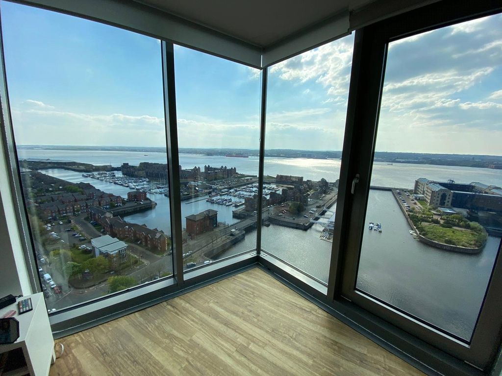 2 bed flat to rent in The Tower, 19 Plaza Boulevard, Liverpool L8, £ ...