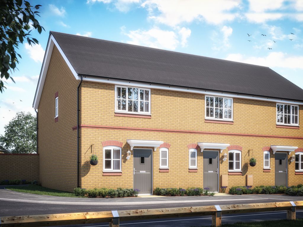 New home, 2 bed semi-detached house for sale in Raffia Mead, Dunstable ...