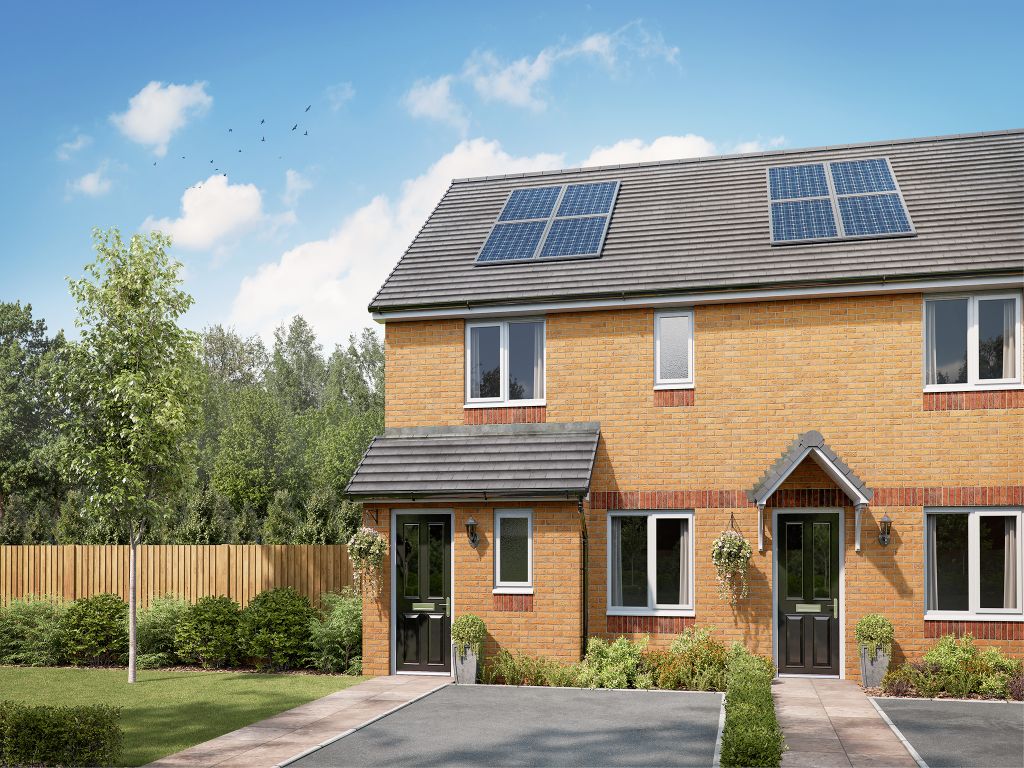 New home, 3 bed end terrace house for sale in "The Newmore" at Gregory ...