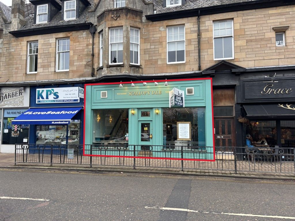 Retail premises to let in 7 Roman Road, Bearsden, Glasgow, Lanarkshire ...