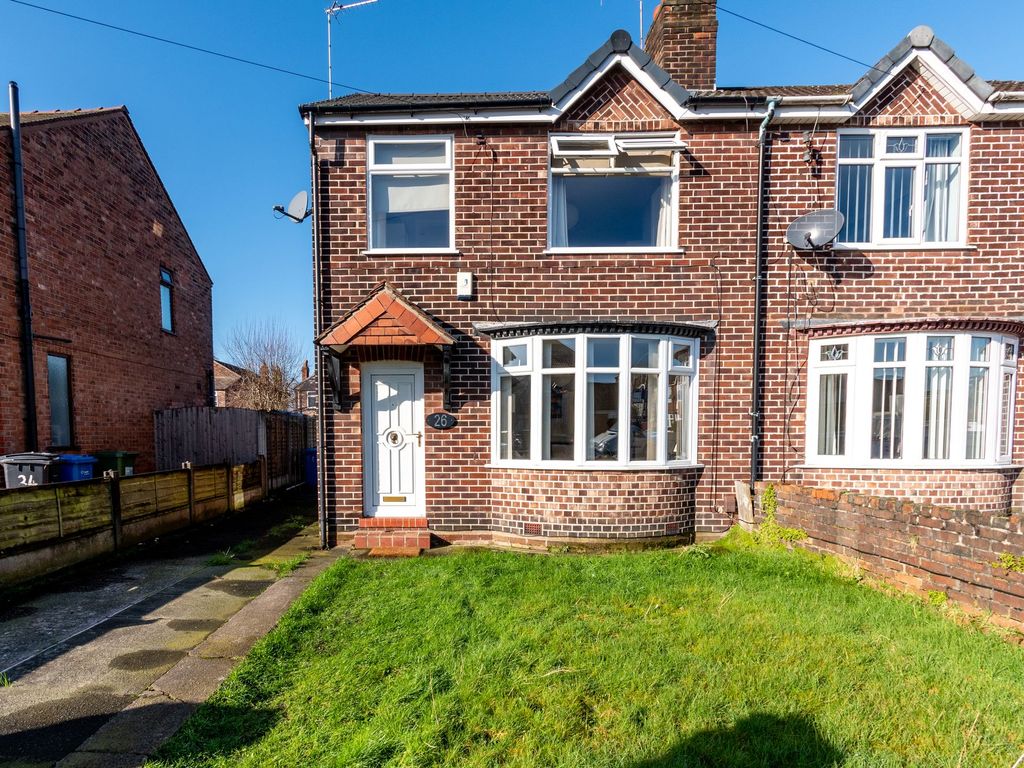 3 Bed Semi Detached House For Sale In Capesthorne Road Warrington Wa2