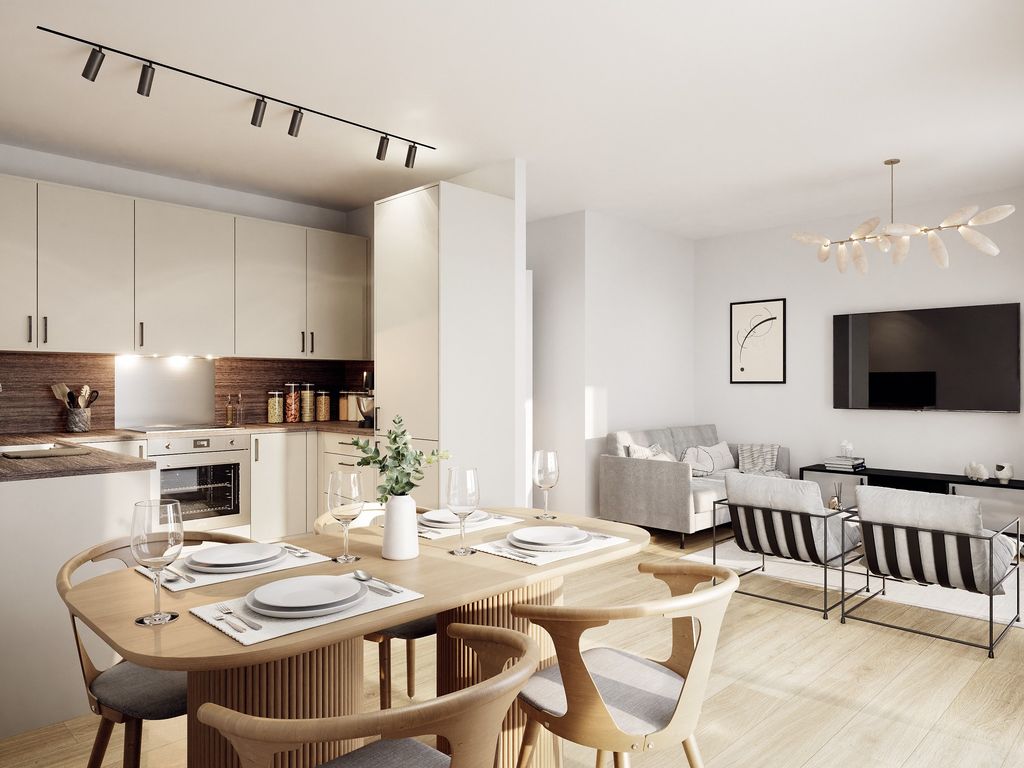 2 bed flat for sale in Plot 28 The Wireworks, Mall Avenue, Musselburgh ...