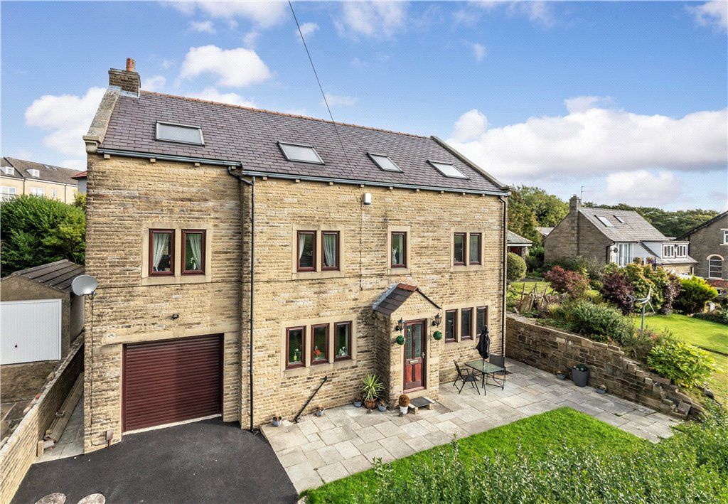 4 bed detached house for sale in Station Road, Denholme, Bradford, West ...