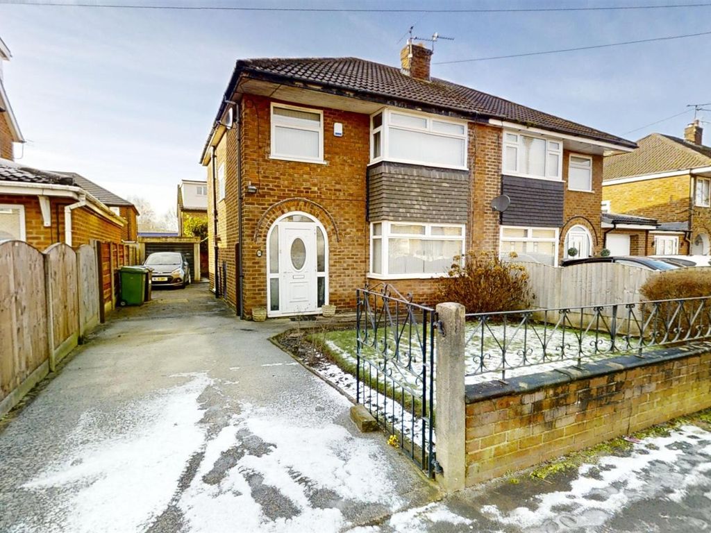3 bed semi-detached house for sale in Russell Road, Partington ...