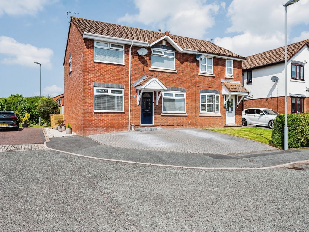 3 Bed Semi Detached House For Sale In Hamnett Road Prescot Merseyside