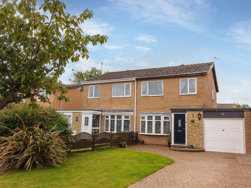 3 Bed Semi Detached House For Sale In Kettering Place Cramlington Ne23