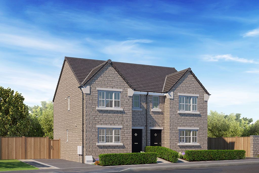 New home, 3 bed property for sale in "The Clove" at Staden Lane, Buxton ...