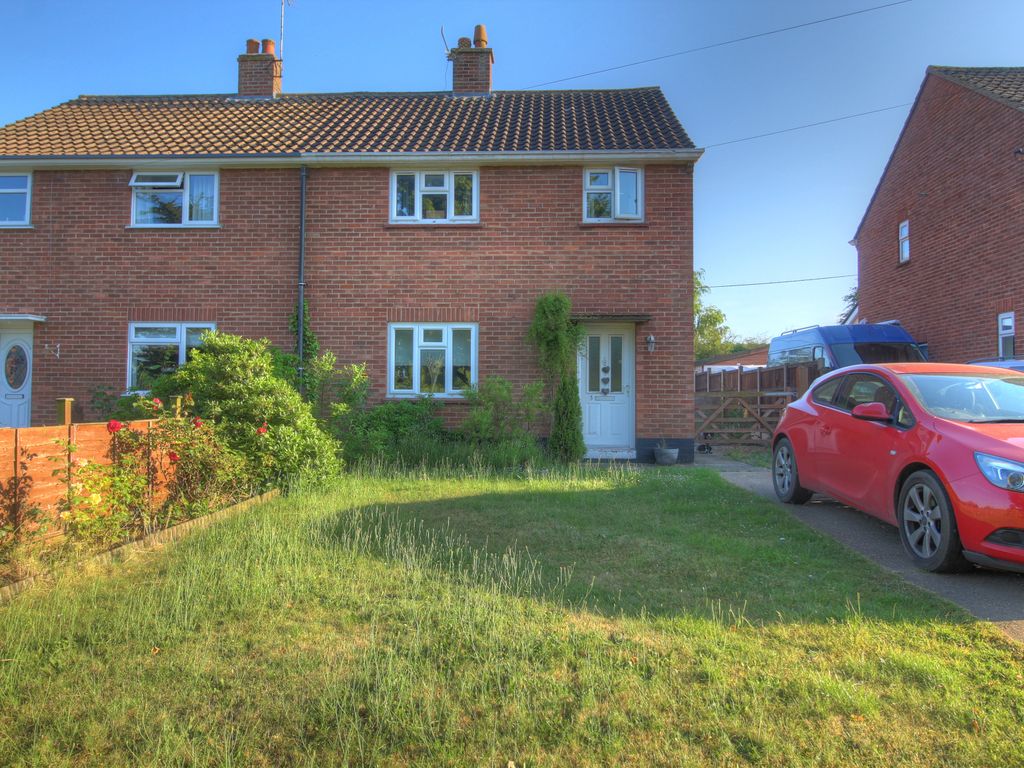 3 bed semi-detached house for sale in Laxfield Road, Fressingfield, Eye ...