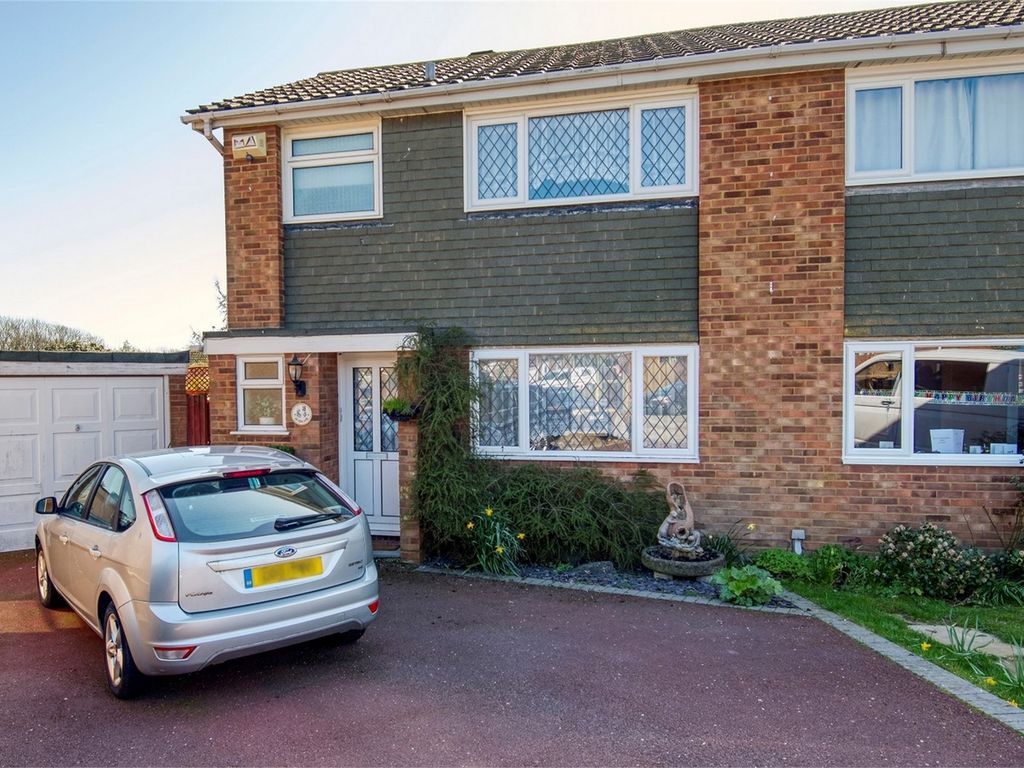 3 bed semi-detached house for sale in Strangford Place, Herne Bay, Kent ...