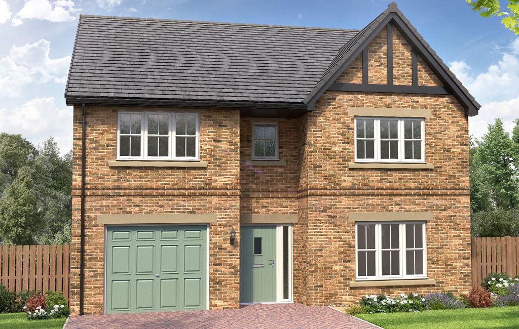 New home, 4 bed detached house for sale in "Hartford" at Rake Lane ...