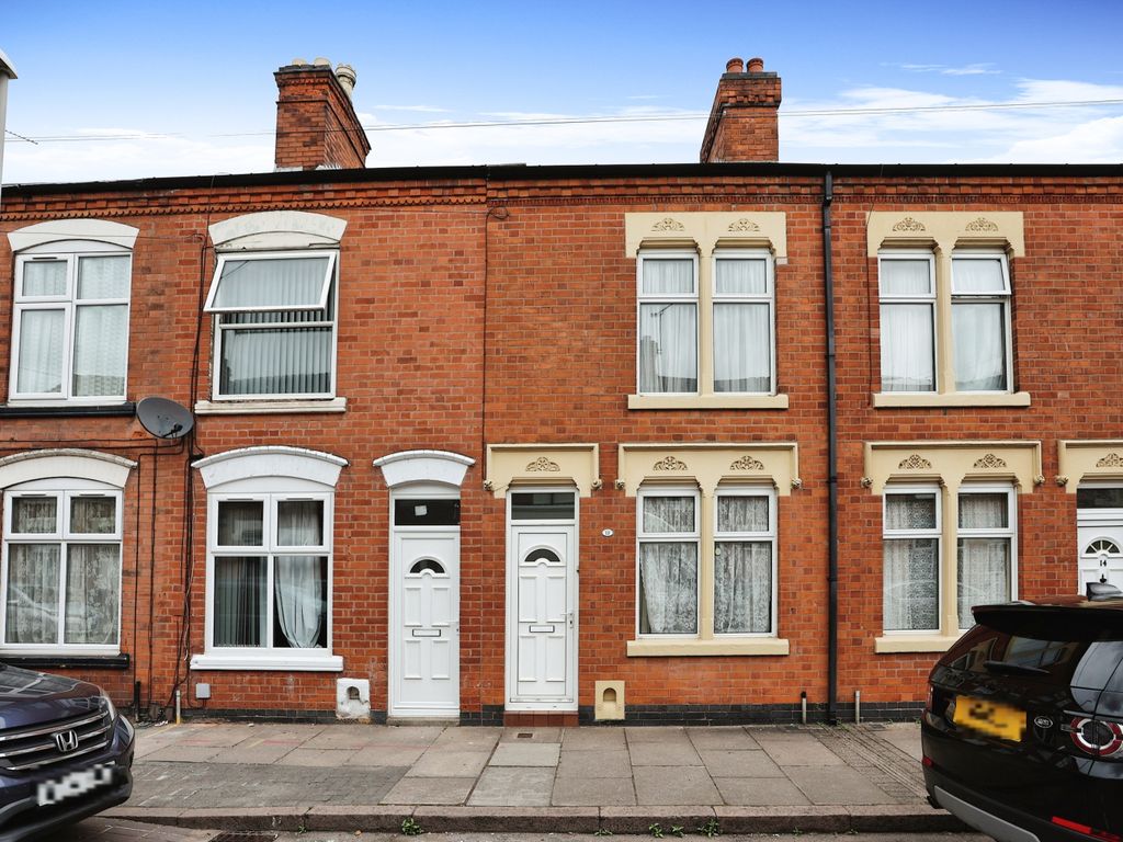 2 bed terraced house for sale in Saxon Street, Leicester ...