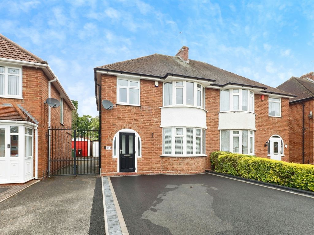 3 bed semi-detached house for sale in Springfield Road, Castle Bromwich ...