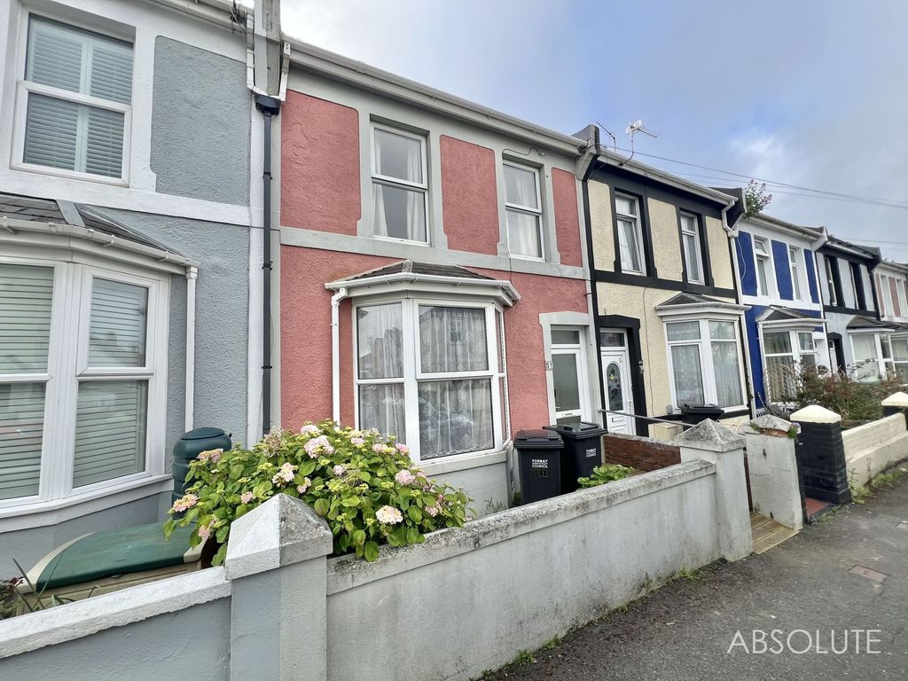 3 Bed Terraced House For Sale In Victoria Park Road Torquay Tq1 £