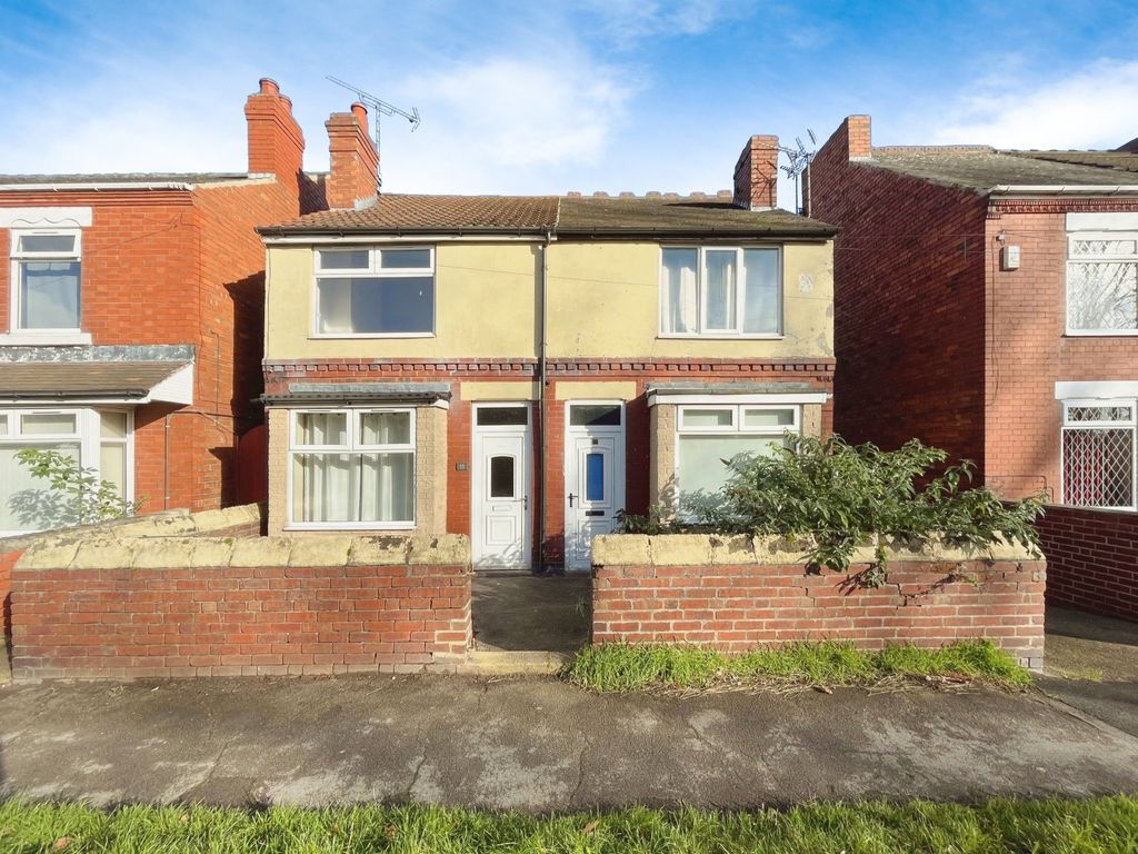 2 bed semi-detached house for sale in Rotherham Road, Dinnington ...