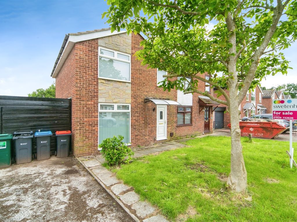 3 bed semi-detached house for sale in The Paddock, Elton, Chester CH2 ...