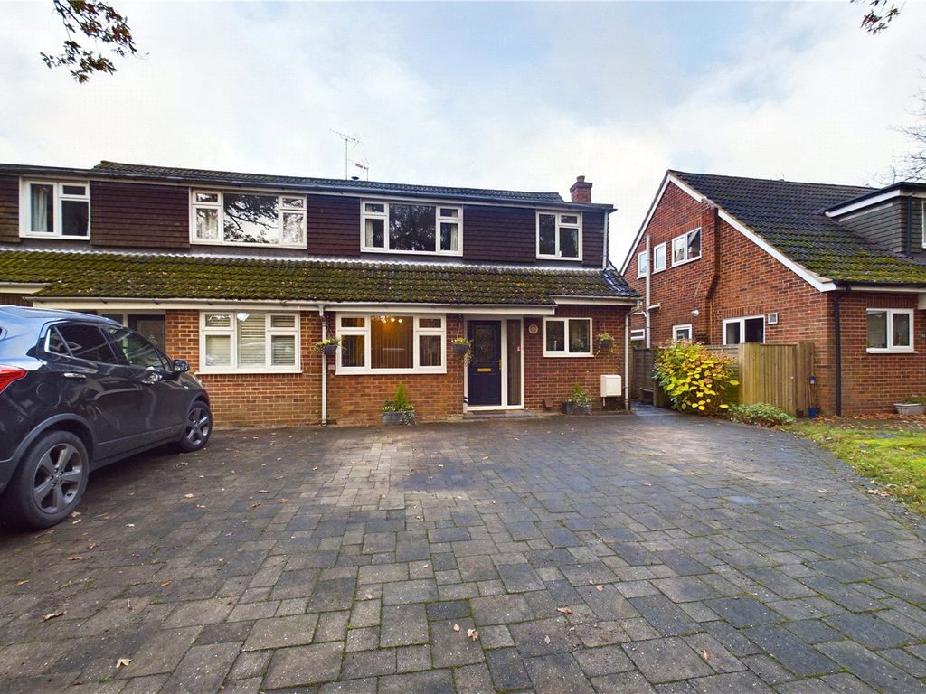 4 bed semi-detached house to rent in West End Road, Mortimer Common ...