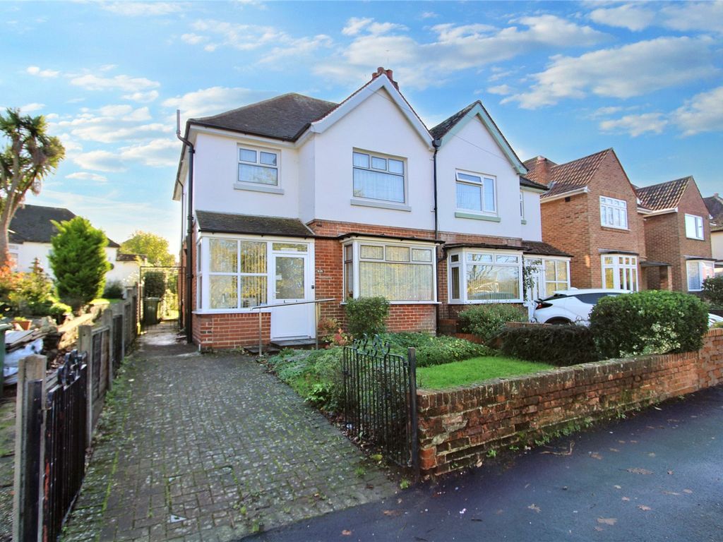 3 bed semi-detached house for sale in Manor Farm Road, Southampton ...